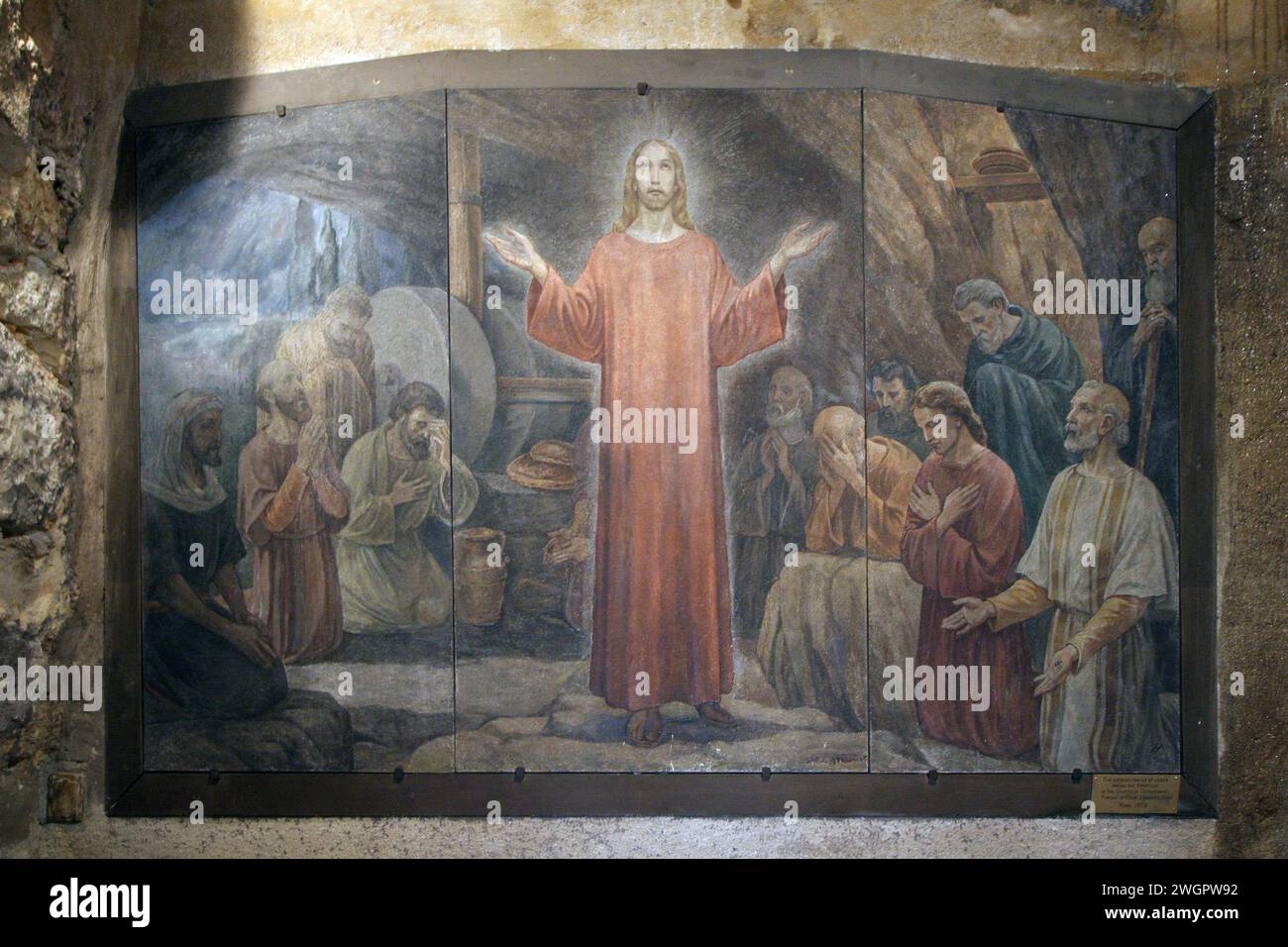 Catholic Grotto of Gethsemane aka Cave of Betrayal, Mount of Olives ...