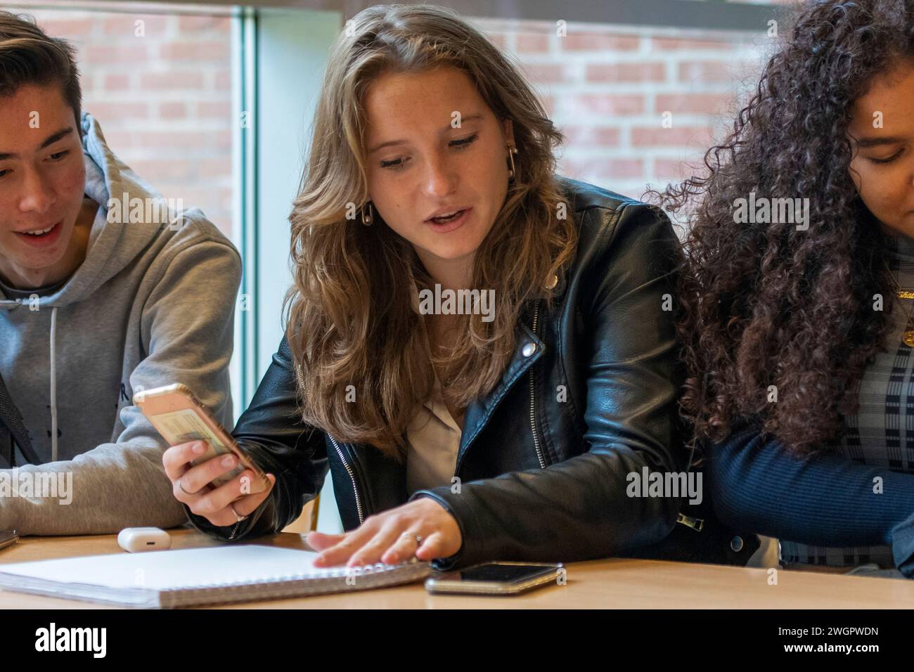Homework table hi-res stock photography and images - Alamy