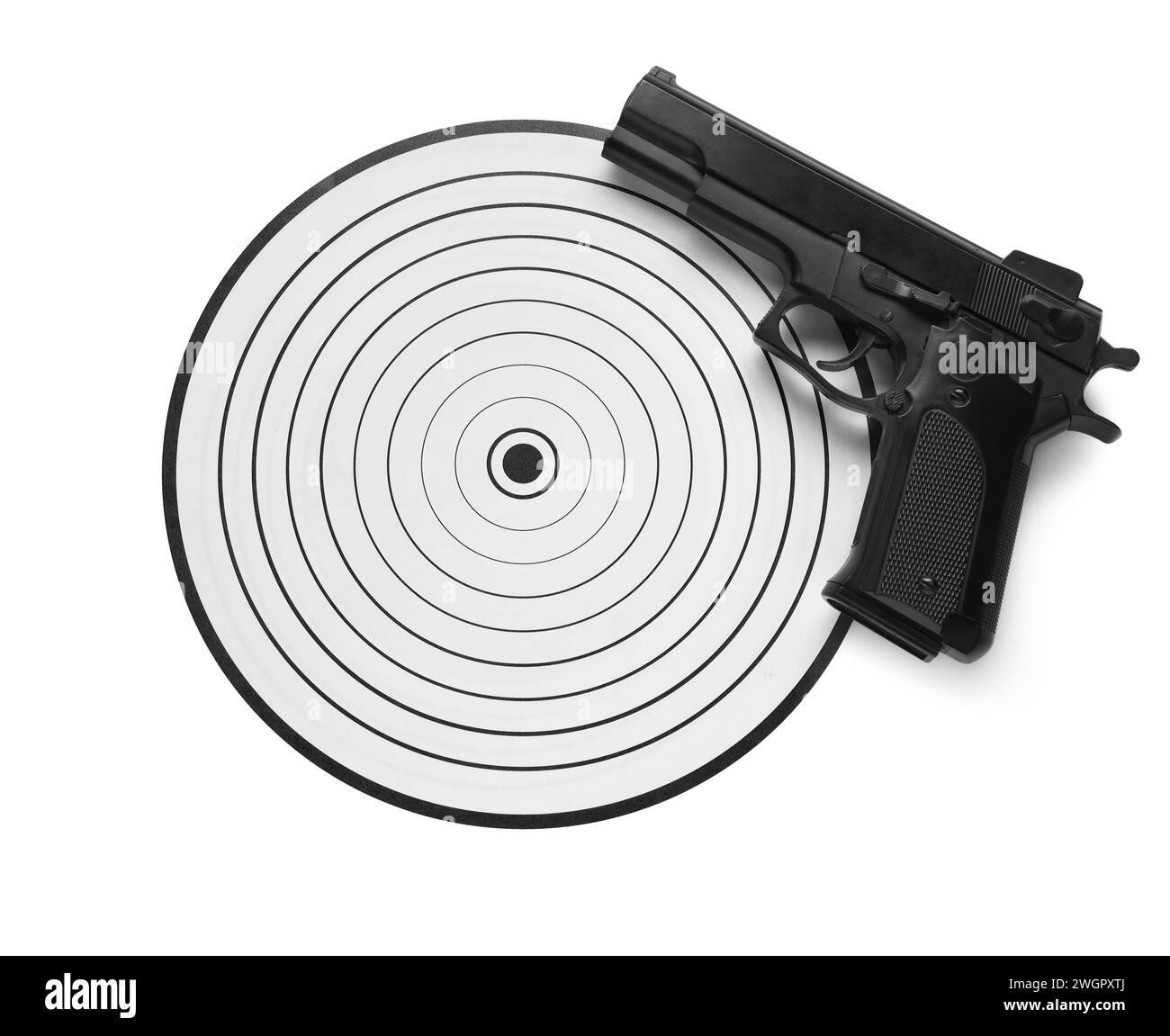 Shooting target Black and White Stock Photos & Images - Alamy
