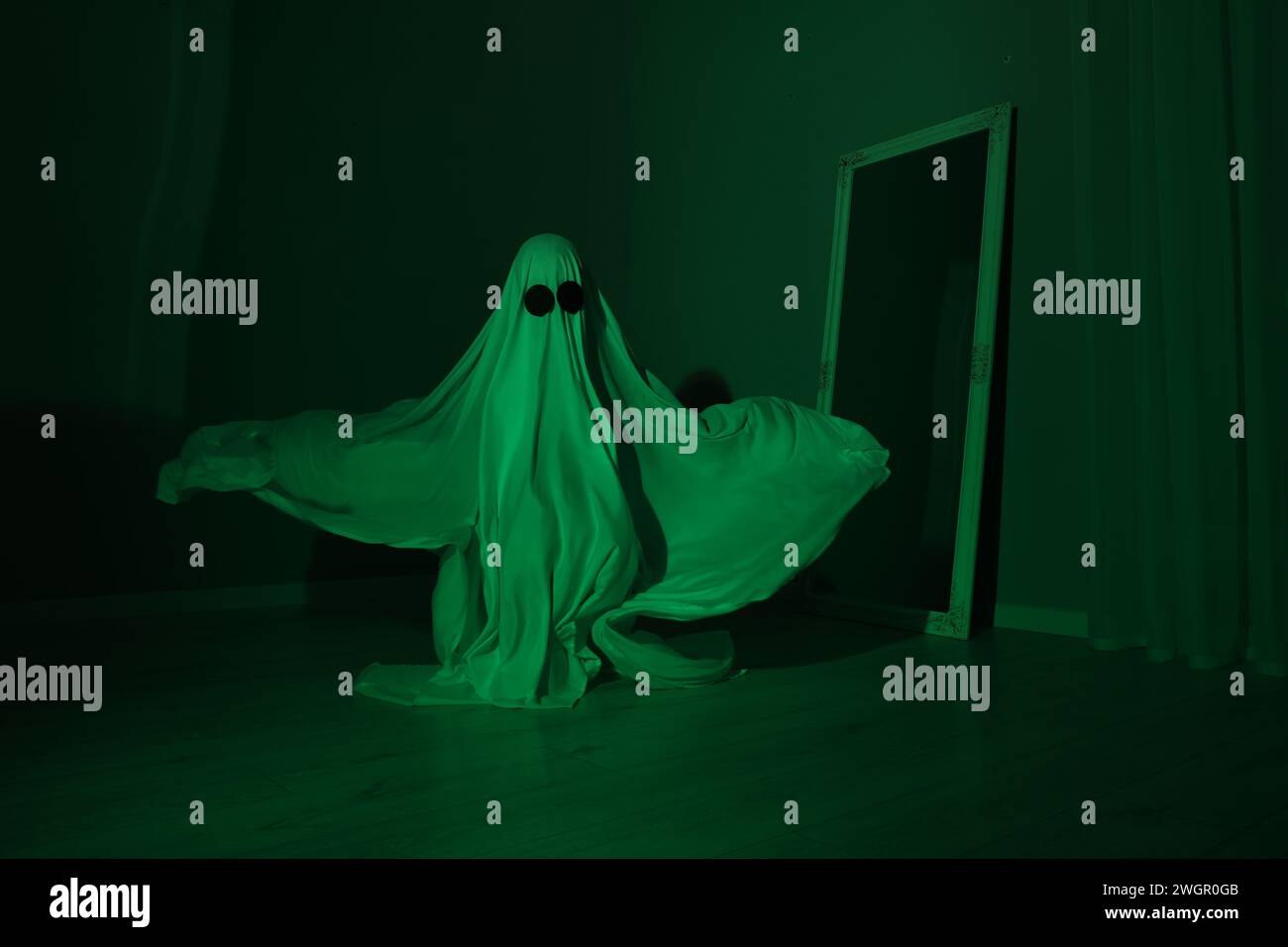 Green spirit monster hi-res stock photography and images - Alamy