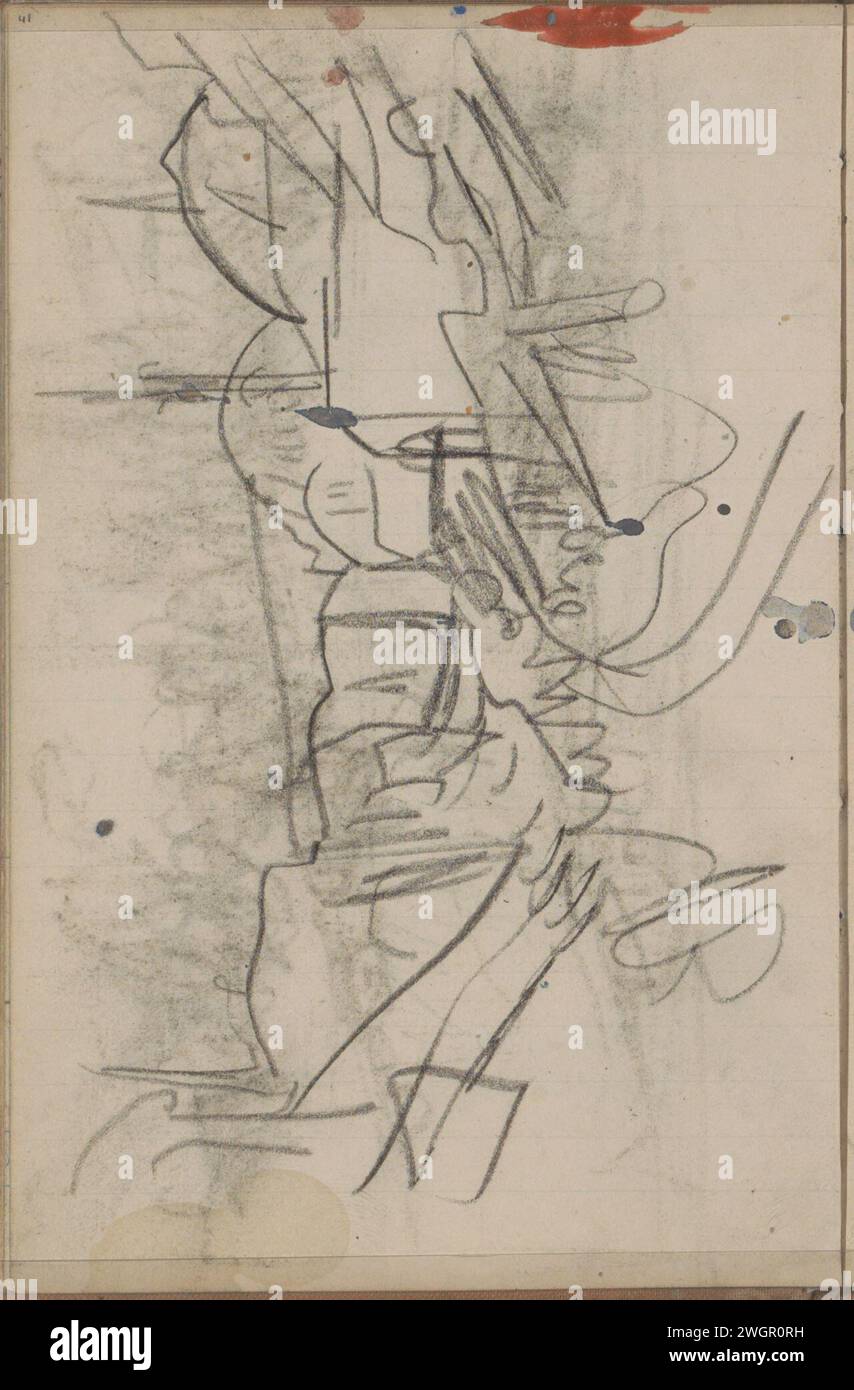 Study sheet with dome roofs, 1888 Possibly the roofs of a mosque. Page ...