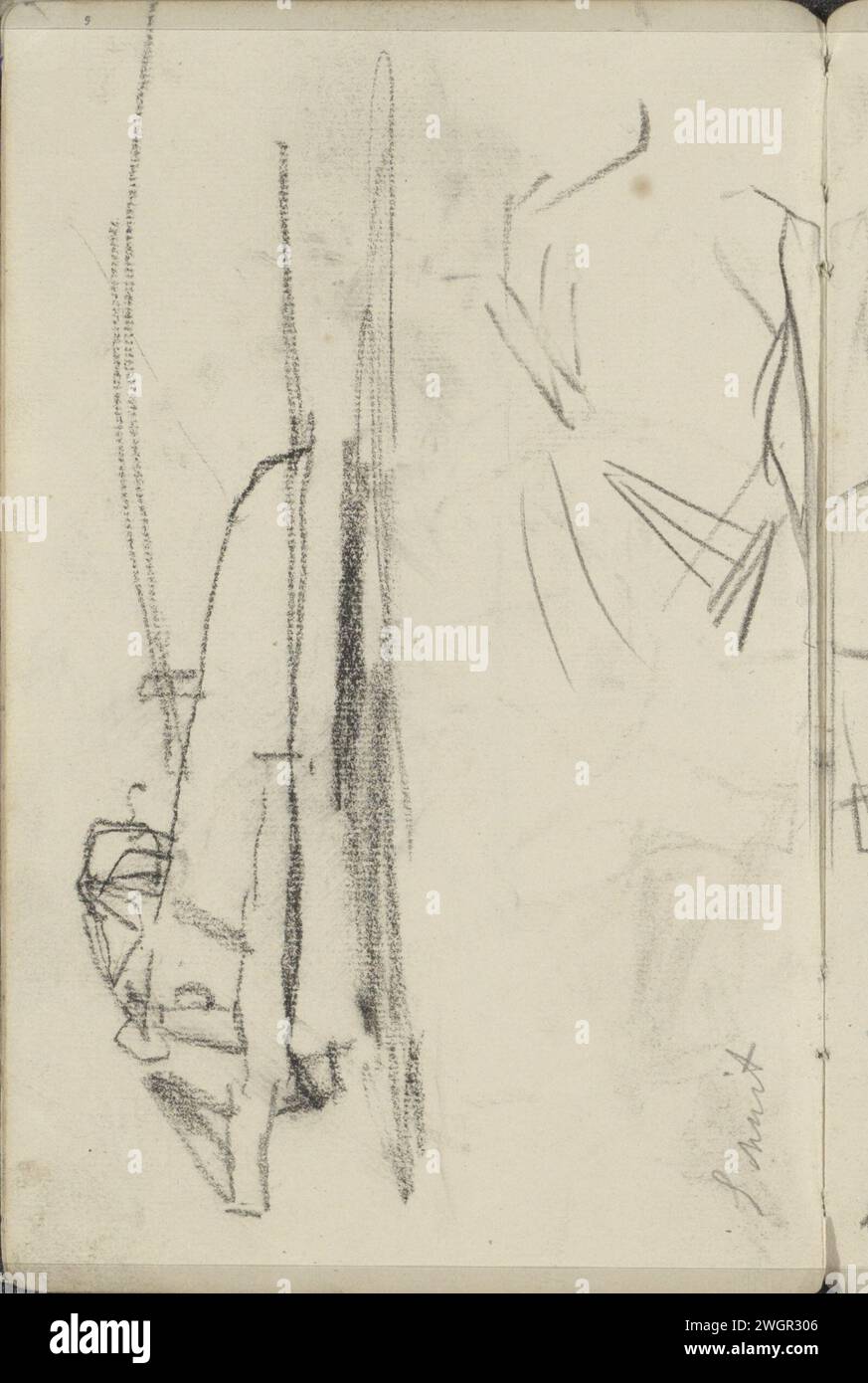 Schuit in the Water, George Hendrik Breitner, 1867 - 1923 Page 5 from a ...
