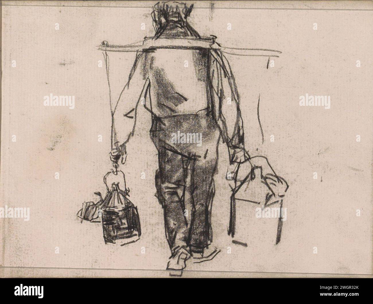 Man with yoke hi-res stock photography and images - Alamy