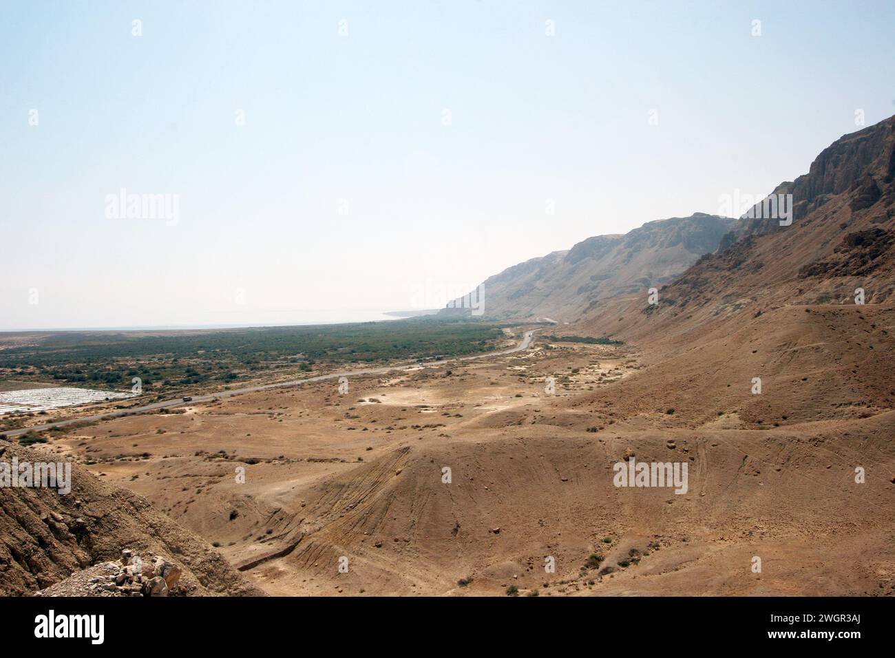 Archaeological site of Qumran where Dead Sea scrolls discovered in ...
