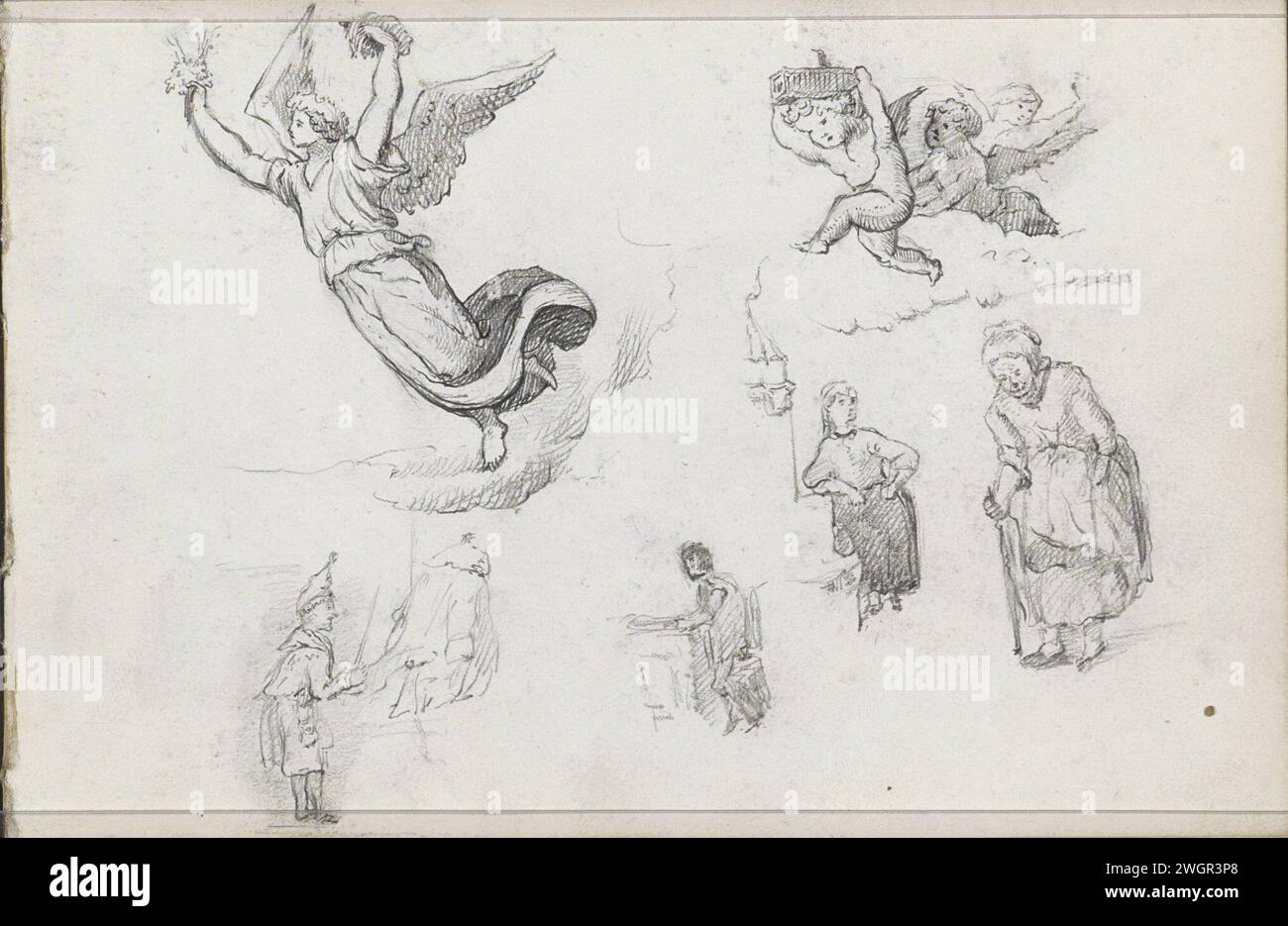 Putti angels hi-res stock photography and images - Alamy