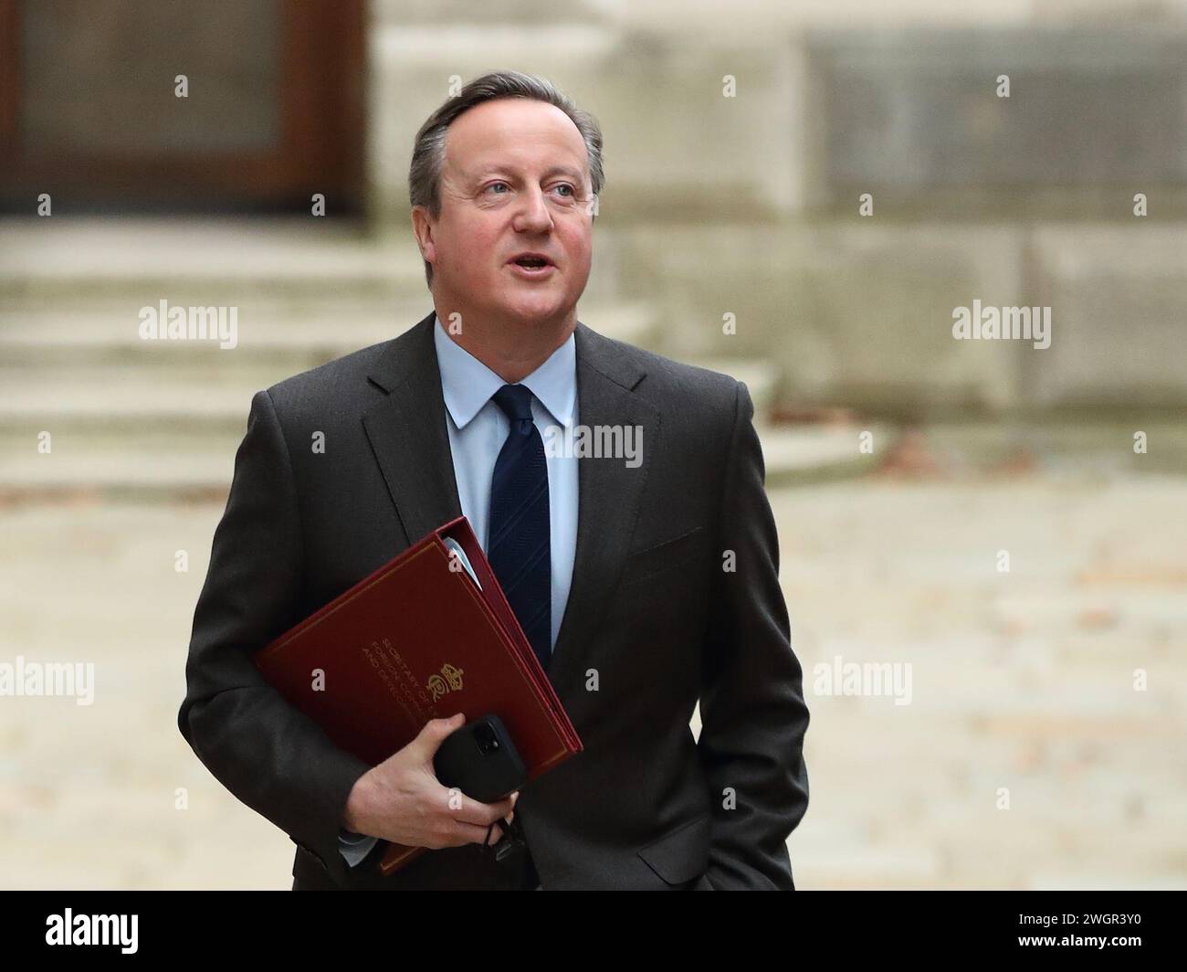 London, United Kingdom. 06th Feb, 2024. Lord David Cameron, Secretary ...