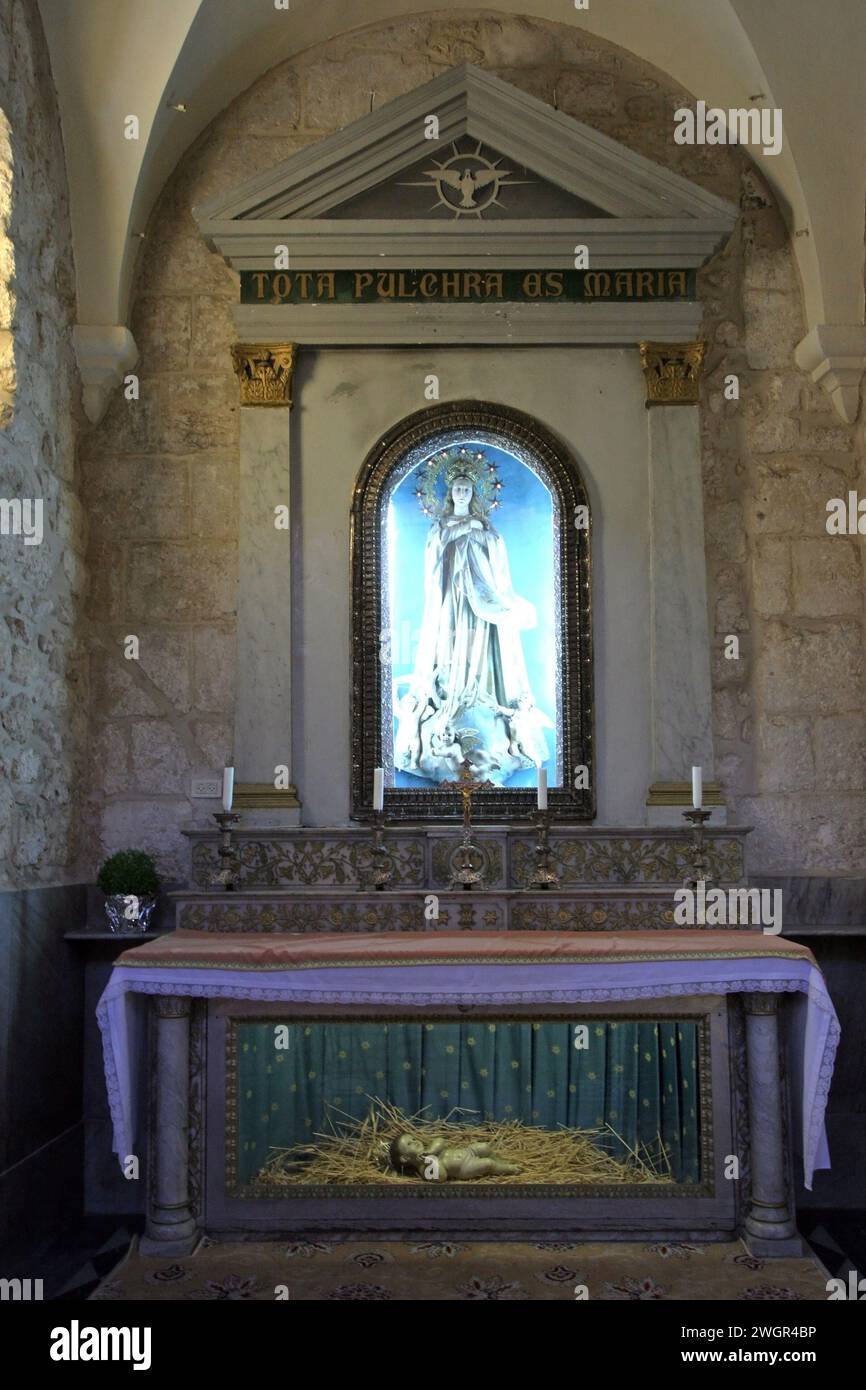 Church of Saint Catherine of Alexandria, side altar near the birthplace ...