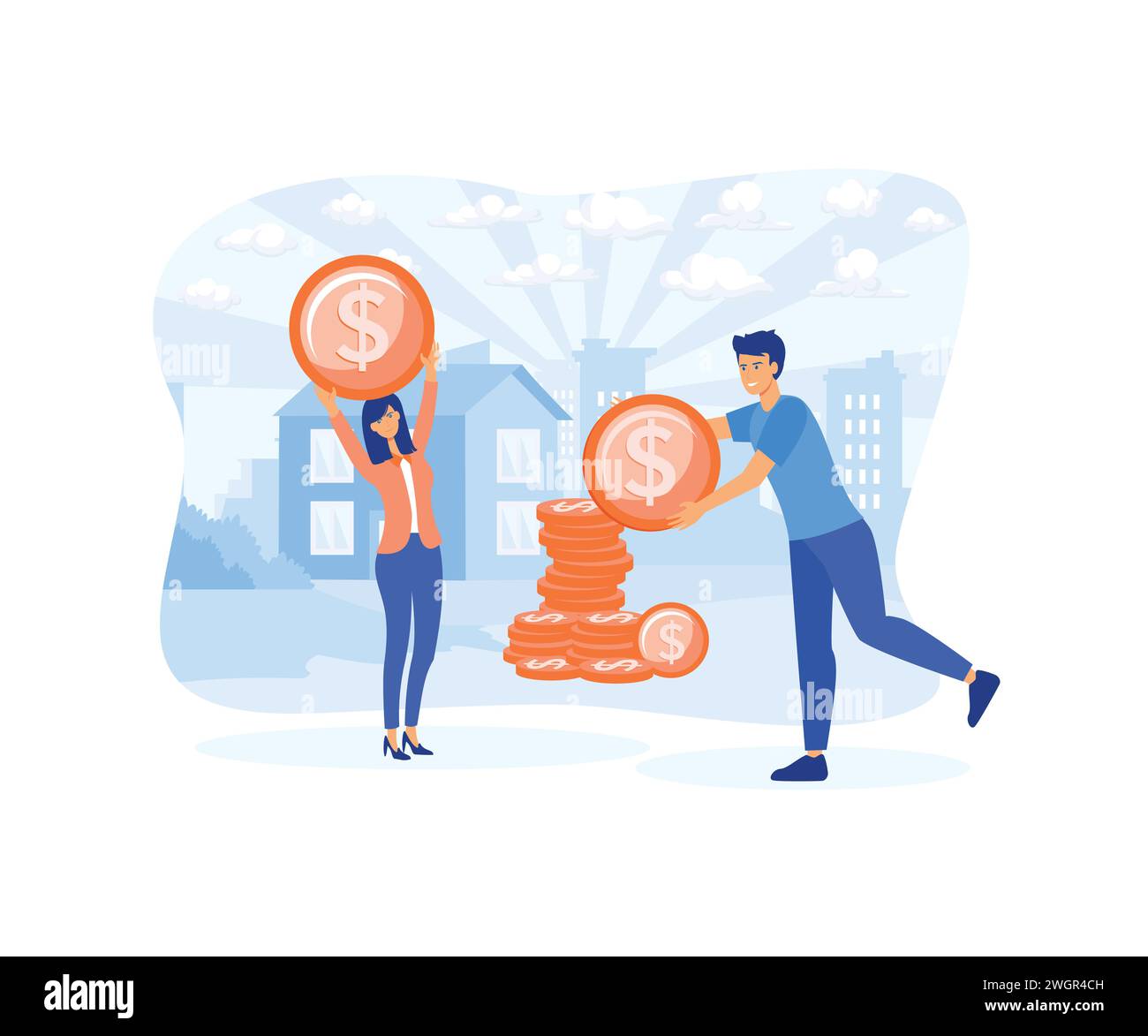 Receive client Cut Out Stock Images & Pictures - Alamy