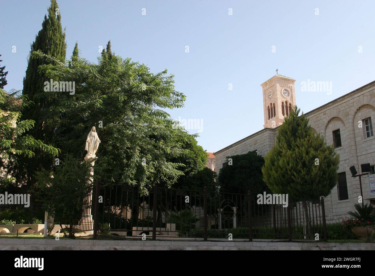 Church of St. Joseph, Franciscan Monastery in Nazareth, Israel Stock ...