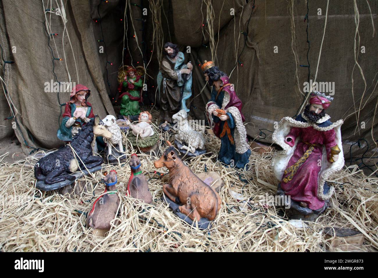 Baby jesus manger church israel hi-res stock photography and images - Alamy
