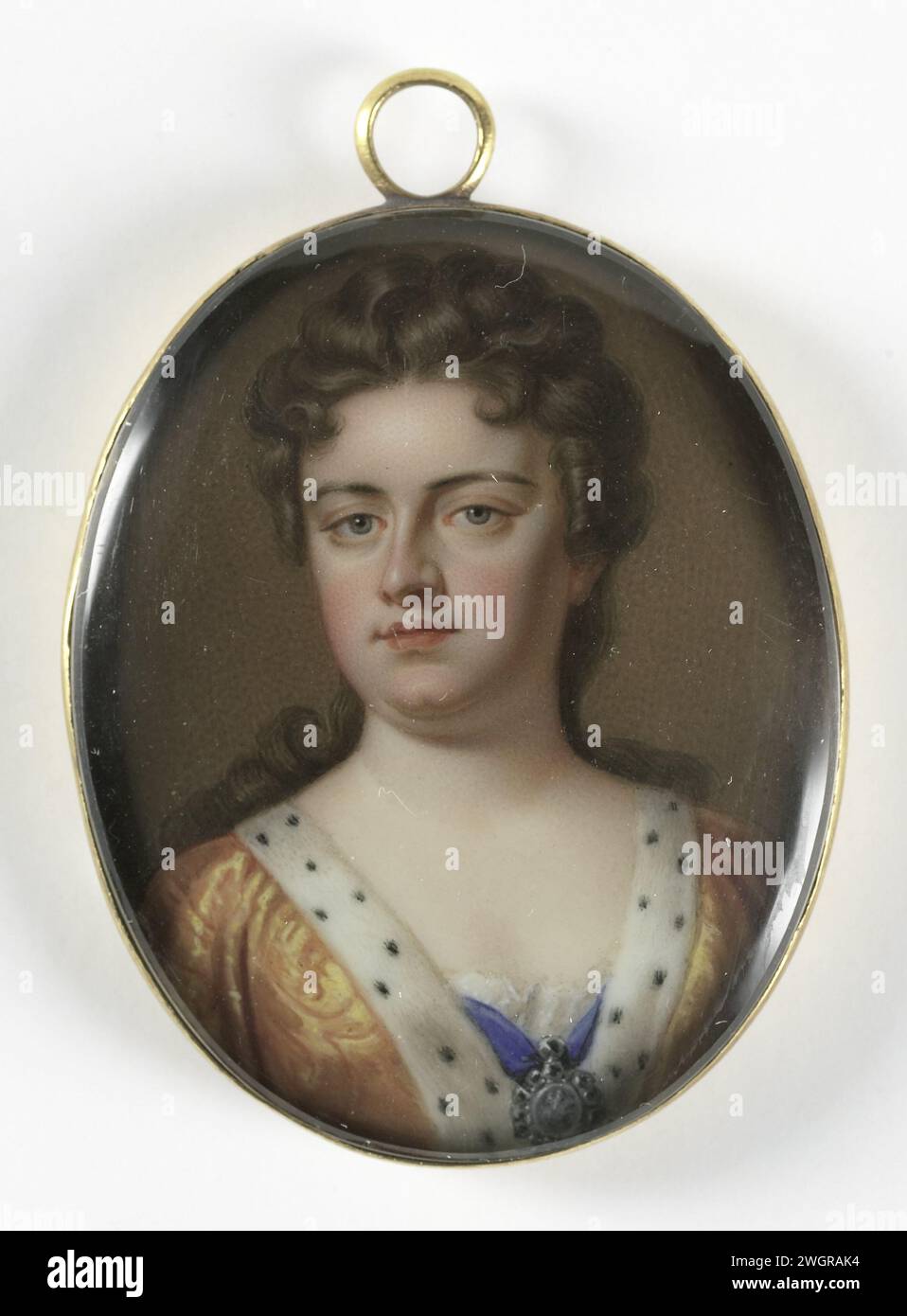 Portrait of Anne Stuart (1665-1714), queen of England. Wife of George ...