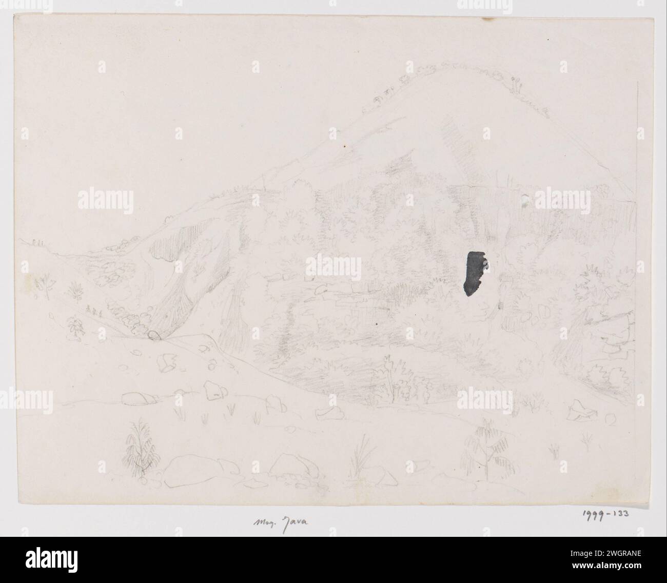 Pencil drawing of a mountain hi-res stock photography and images - Alamy