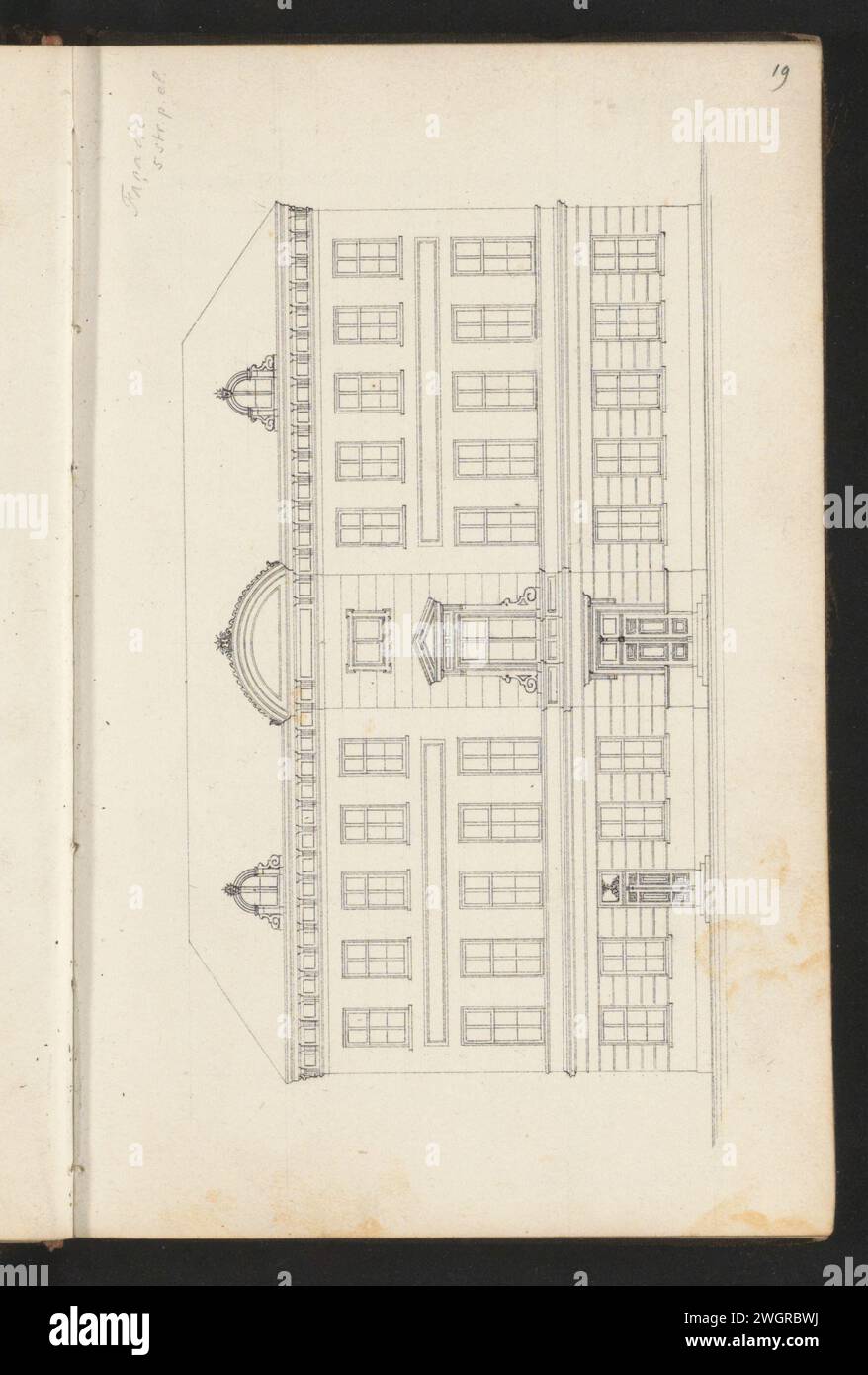 Neoclassical architecture drawing hi-res stock photography and images ...