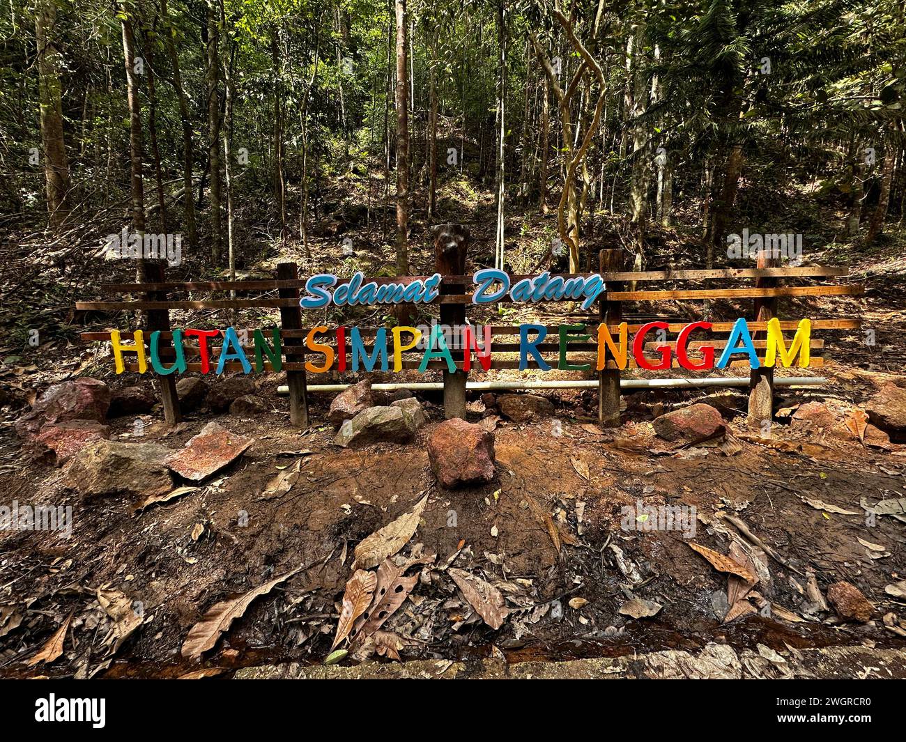 Cafe at Gunung Lambak, Kluang, Malaysia Stock Photo - Alamy