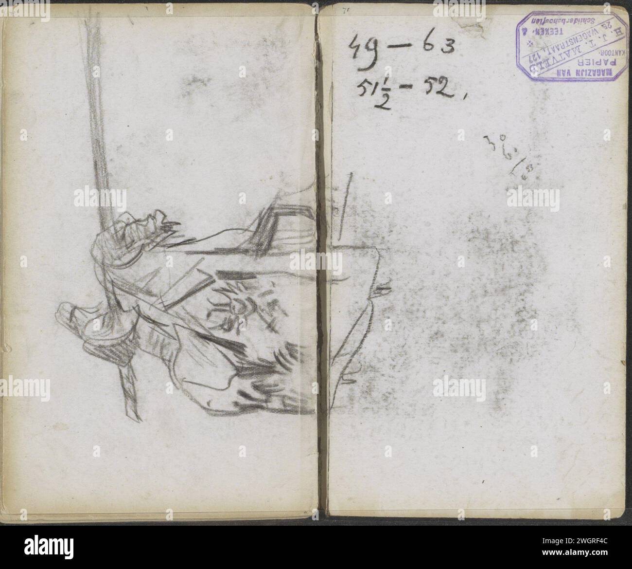 Ridder on horseback in Harnas from the Musée des Invalides, 1891 Bauer ...