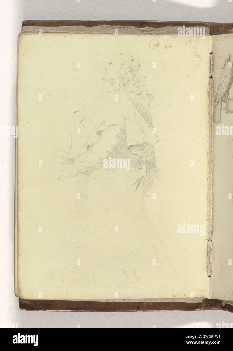 Johannes de Evangelist under the cross, Anonymous, After Hendrick ...