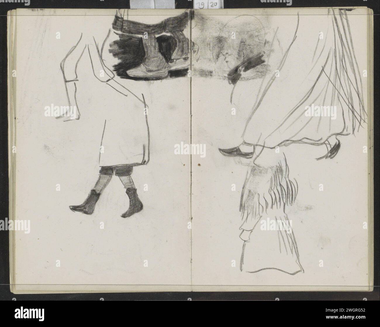 Walking figures study sheets hi-res stock photography and images - Alamy