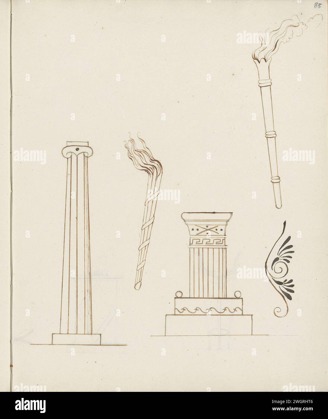 Torch motif hi-res stock photography and images - Alamy