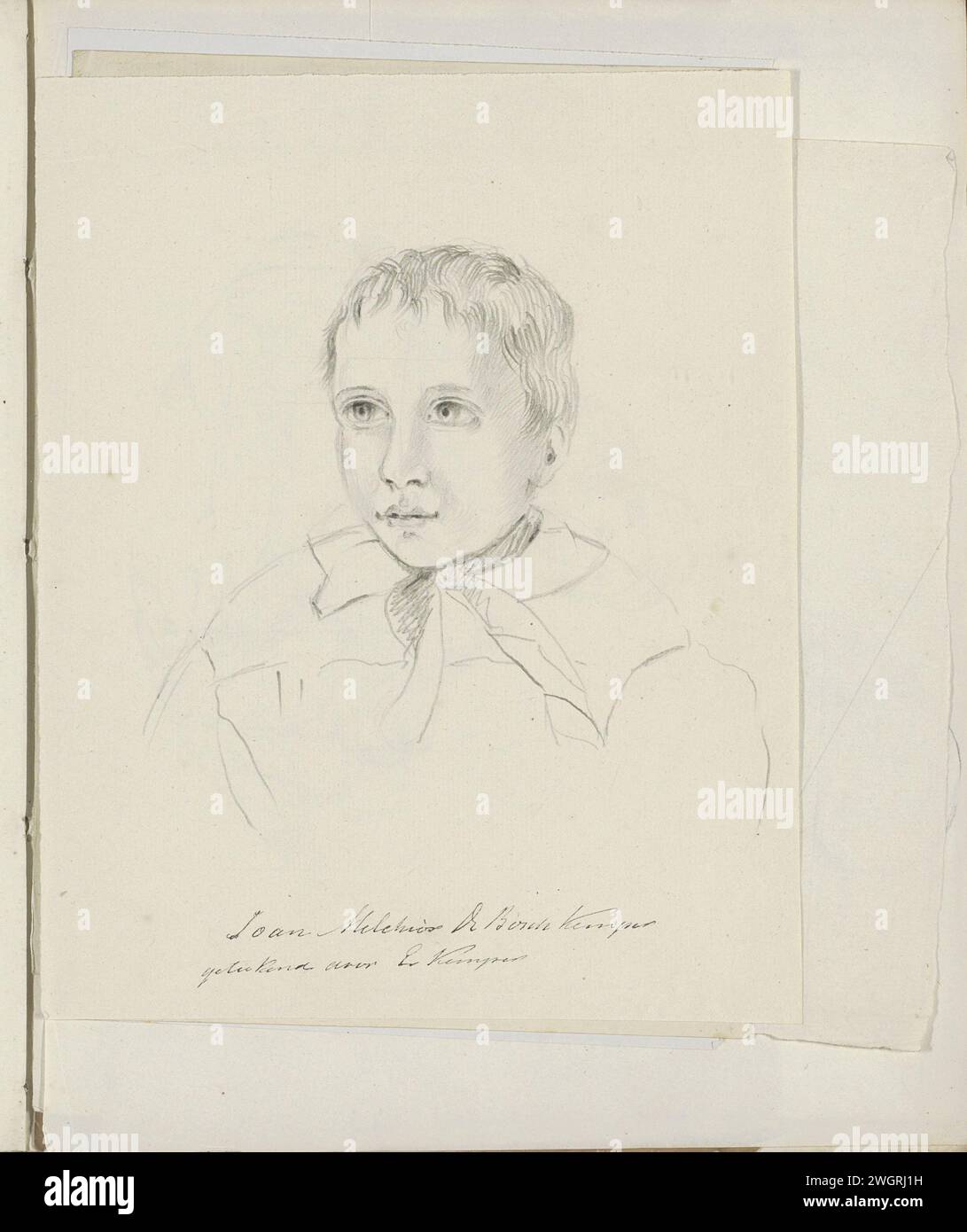 Bosch Kemper's Joan Melchior Van Melchior, 1816 - 1852 Loose drawing ...