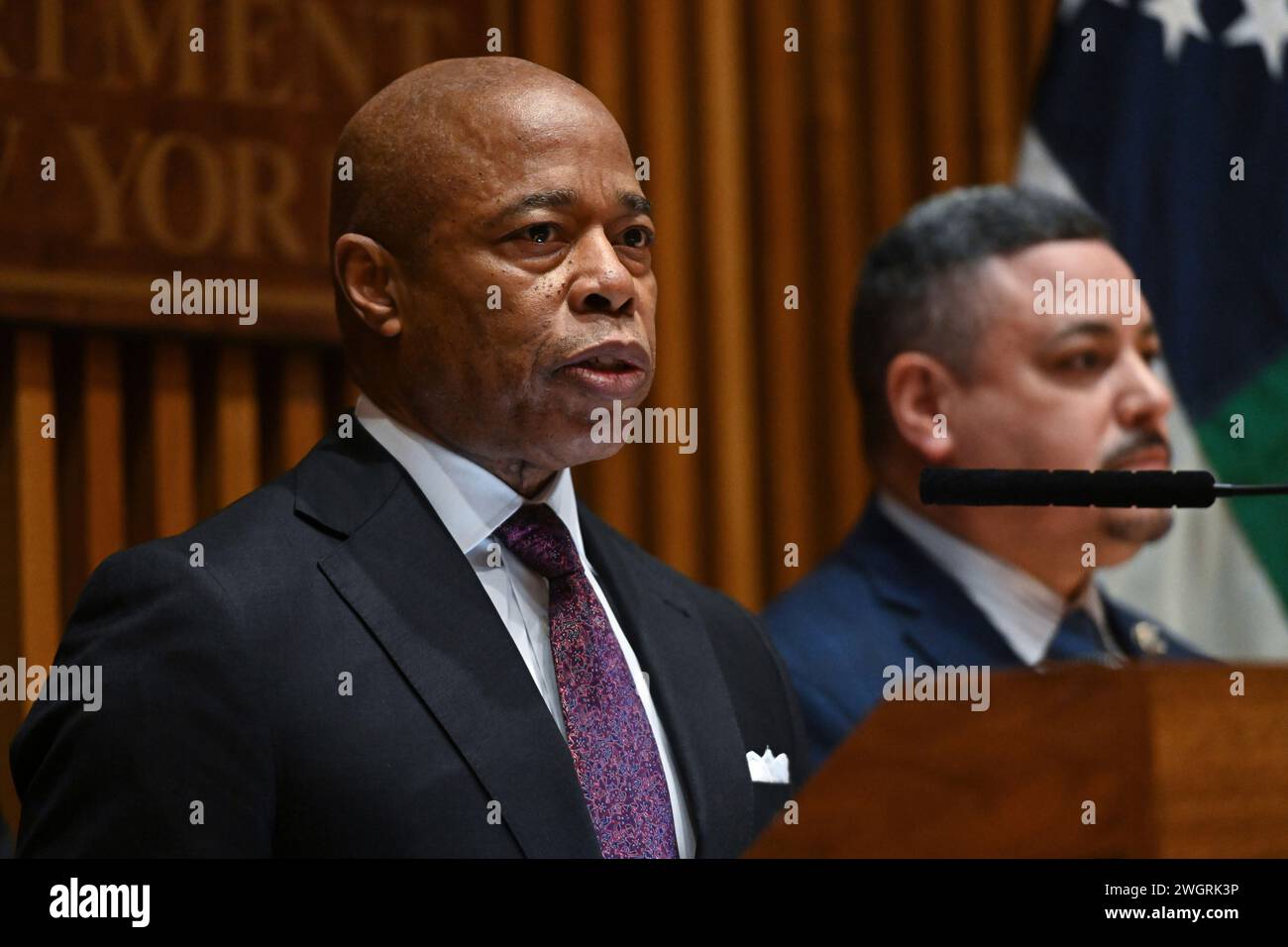 Photo by: NDZ/STAR MAX/IPx 2024 2/5/24 Mayor Eric Adams and New York ...