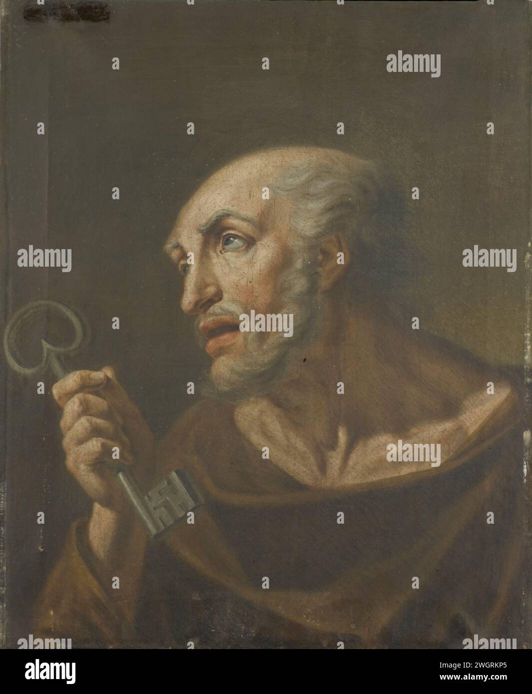 St. Peter Gerard Lawrence Keultjes, 1816 painting Saint Peter. Looking ...