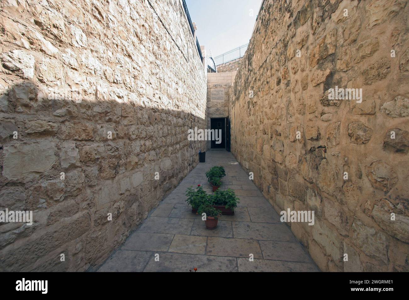 Catholic Grotto of Gethsemane aka Cave of Betrayal, Mount of Olives ...