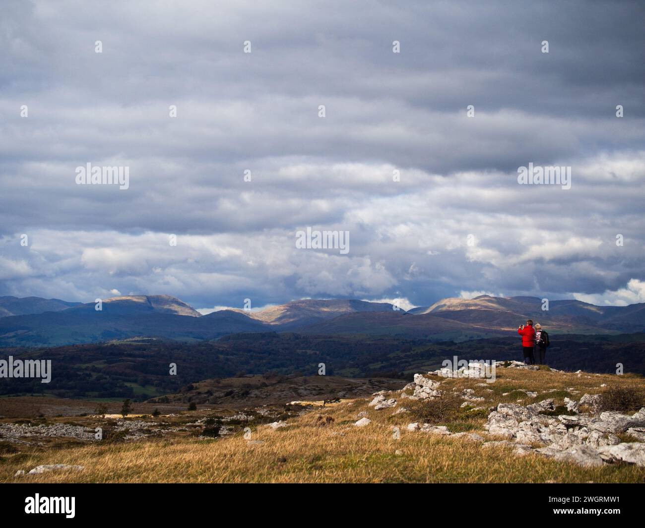 Lords Seat, Whitbarrow Scar, Cumbria, England Stock Photo - Alamy