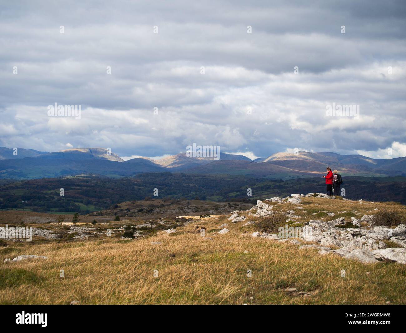 Lords Seat, Whitbarrow Scar, Cumbria, England Stock Photo - Alamy