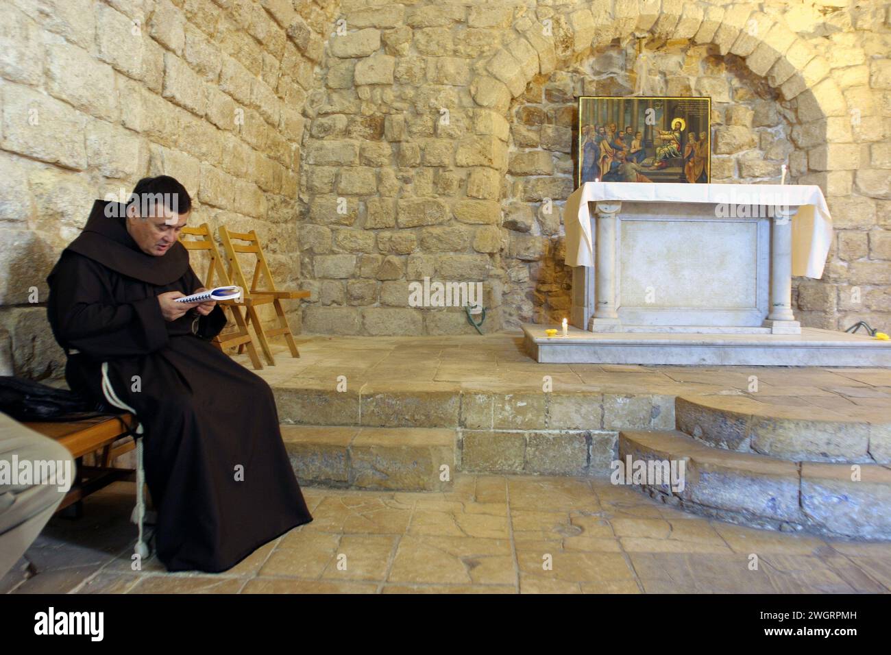 Synagogue Church controlled by the Melkite Greek Catholic Church in the ...