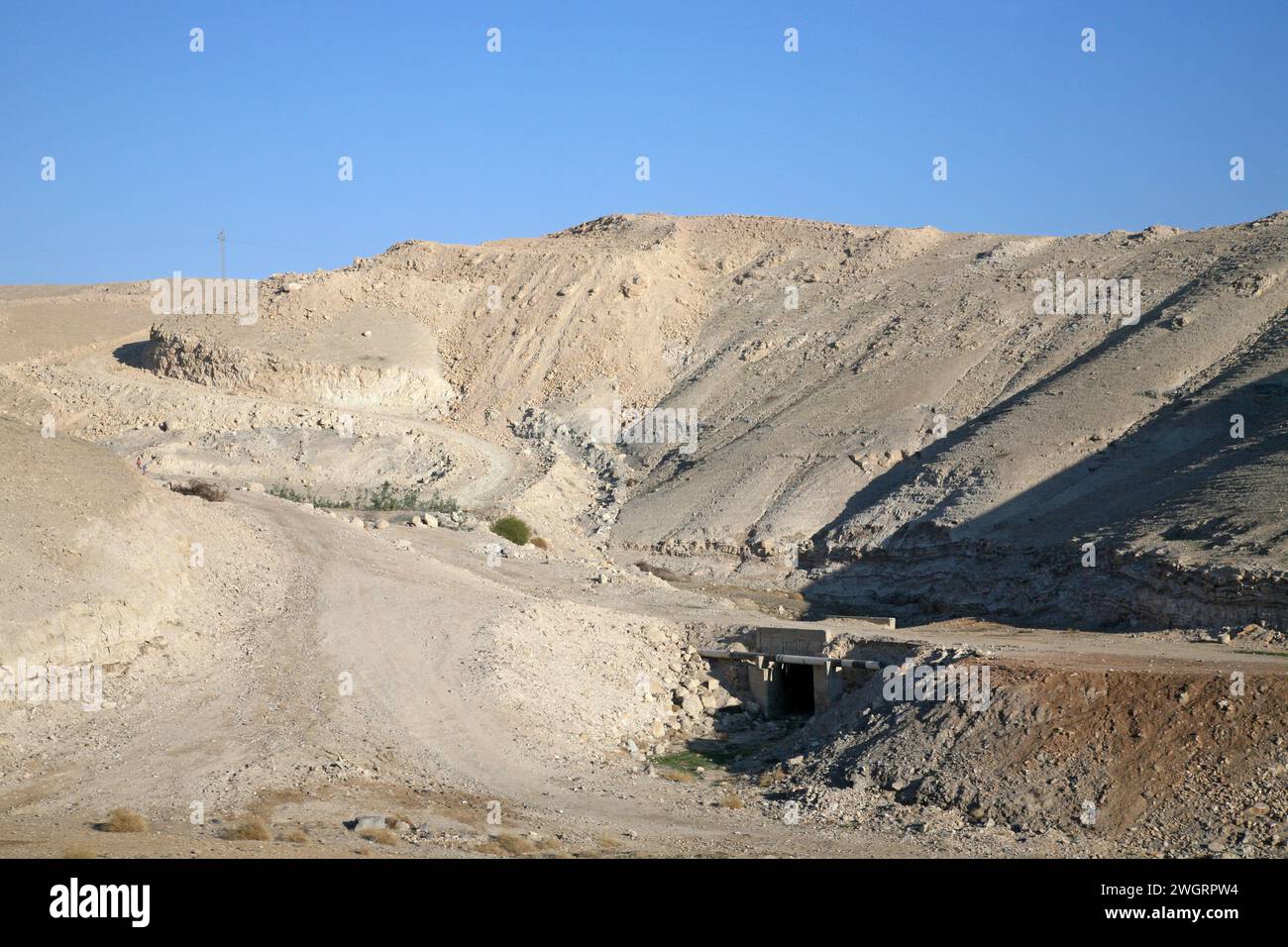 Bedouin settlements in the Judean desert near Jericho, West Bank ...