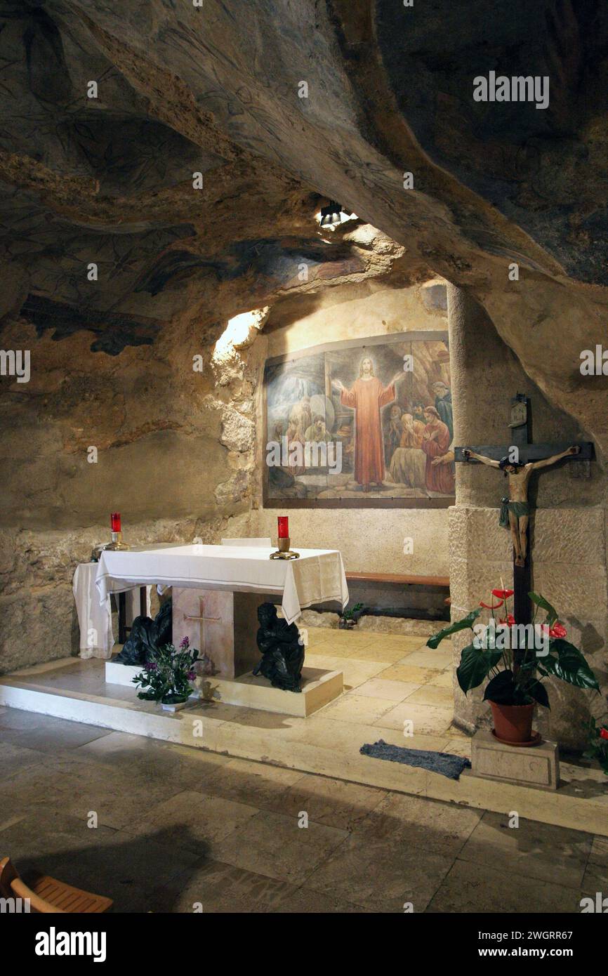 Catholic Grotto of Gethsemane aka Cave of Betrayal, Mount of Olives ...
