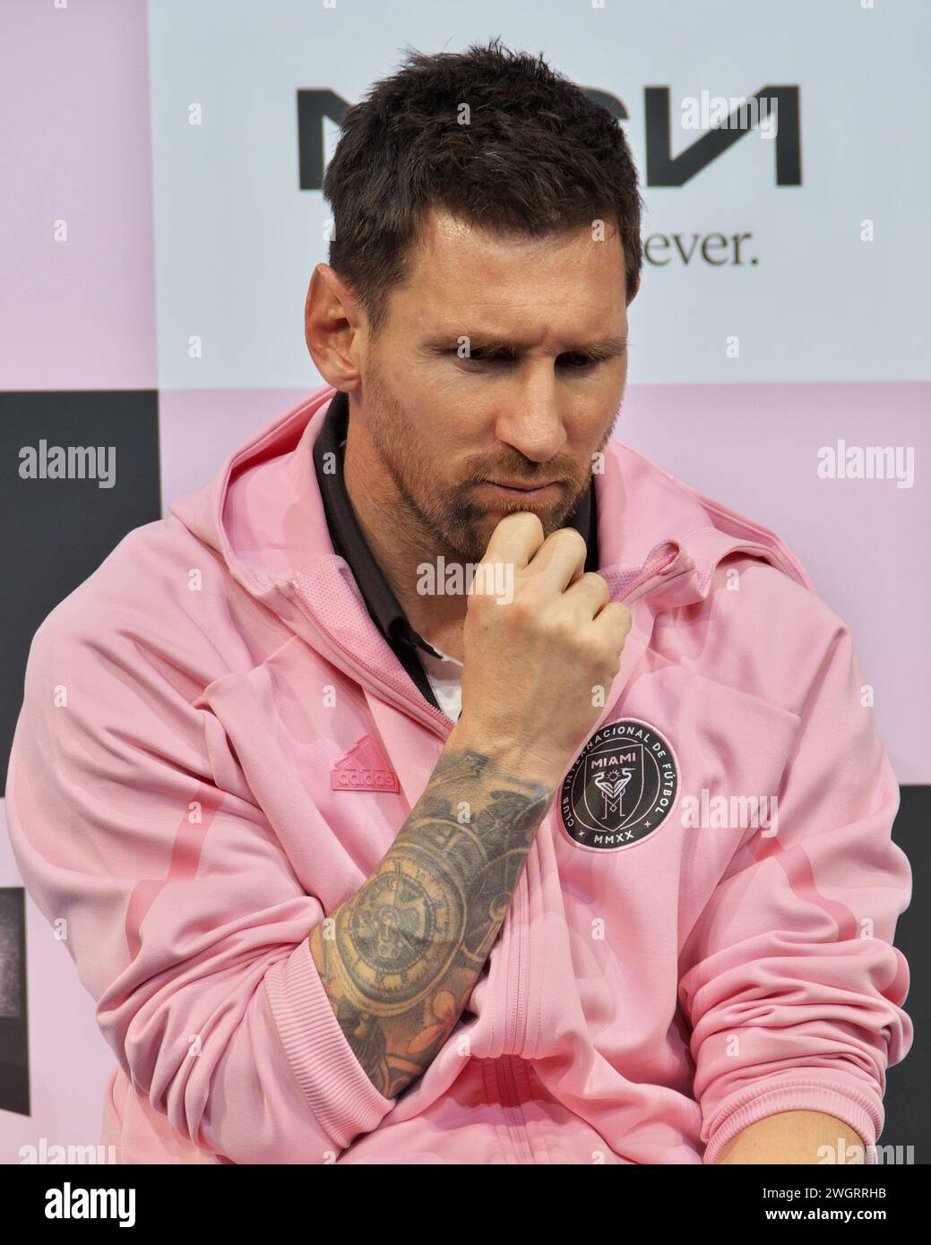 Tokyo, Japan. 06th Feb, 2024. Inter Miami's forward Lionel Messi ...