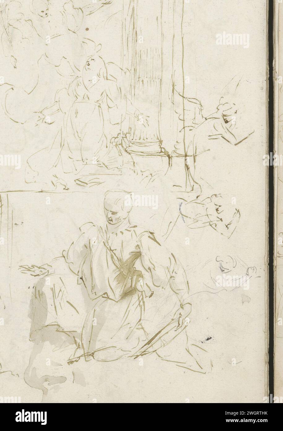 Ecstasy of a female saint, c. 1650 - c. 1799 The female saint is ...