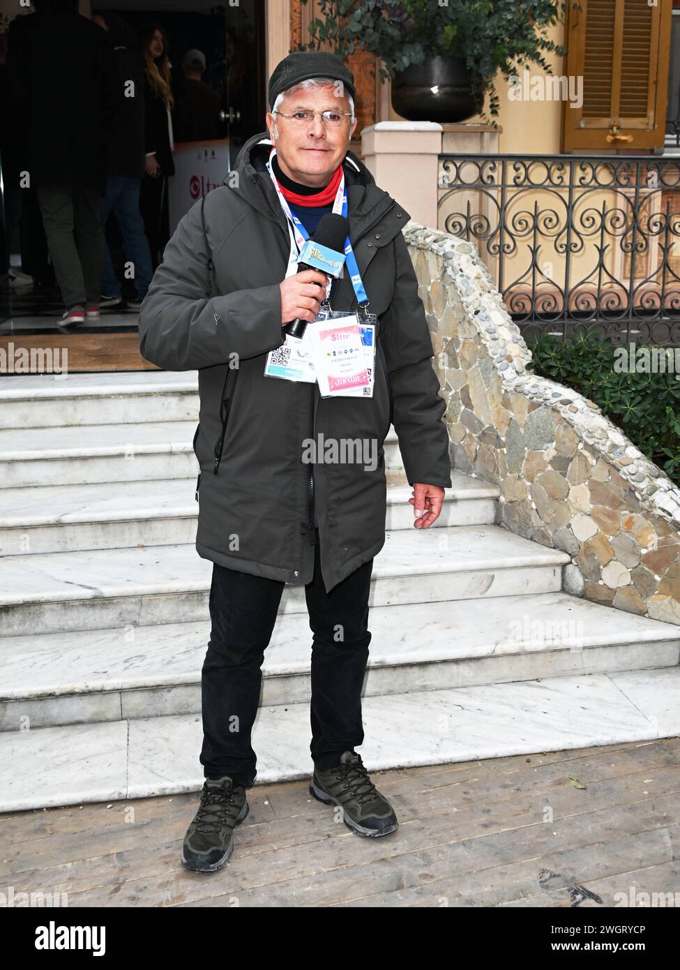 Sanremo, 74th Italian Song Festival, arrivals at Villa Nobel - In the ...