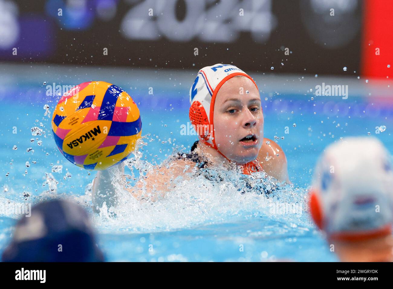 Water polo woman netherlands v kazakhstan hi-res stock photography and ...