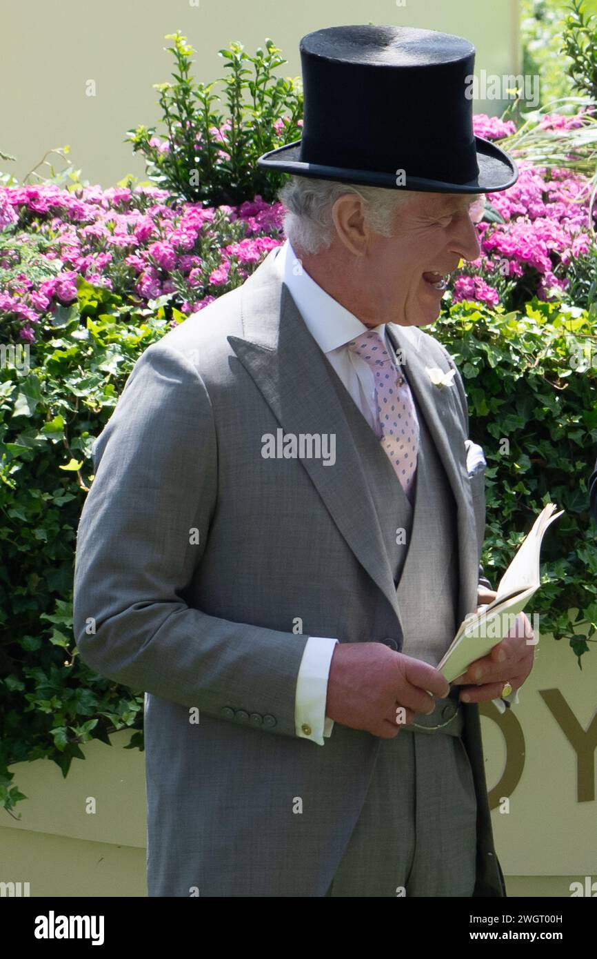 FILES PICS. 6th February, 2024. His Majesty King Charles III has been ...