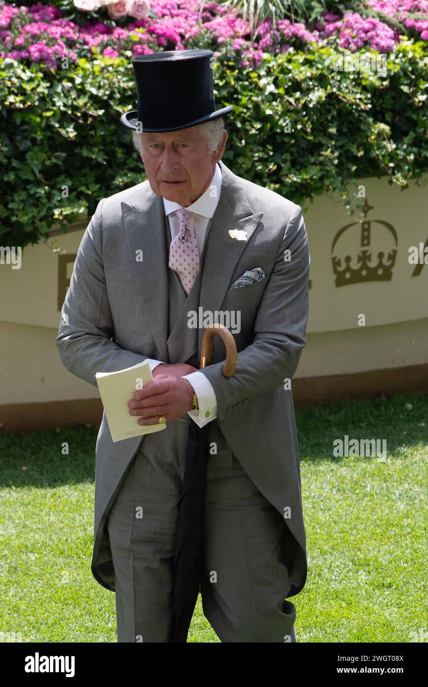 FILES PICS. 6th February, 2024. His Majesty King Charles III has been ...