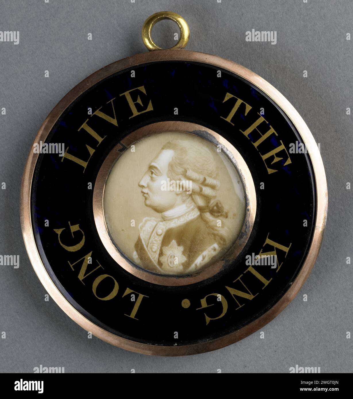 Portrait profile king george iii hi-res stock photography and images ...