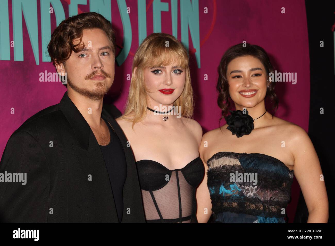 Cole Sprouse, Kathryn Newton, Liza Soberano 02/05/2024 The Los Angeles Special Screening of ...