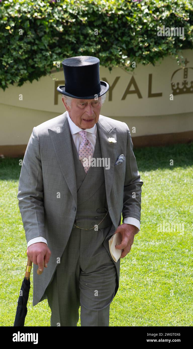 FILES PICS. 6th February, 2024. His Majesty King Charles III has been ...