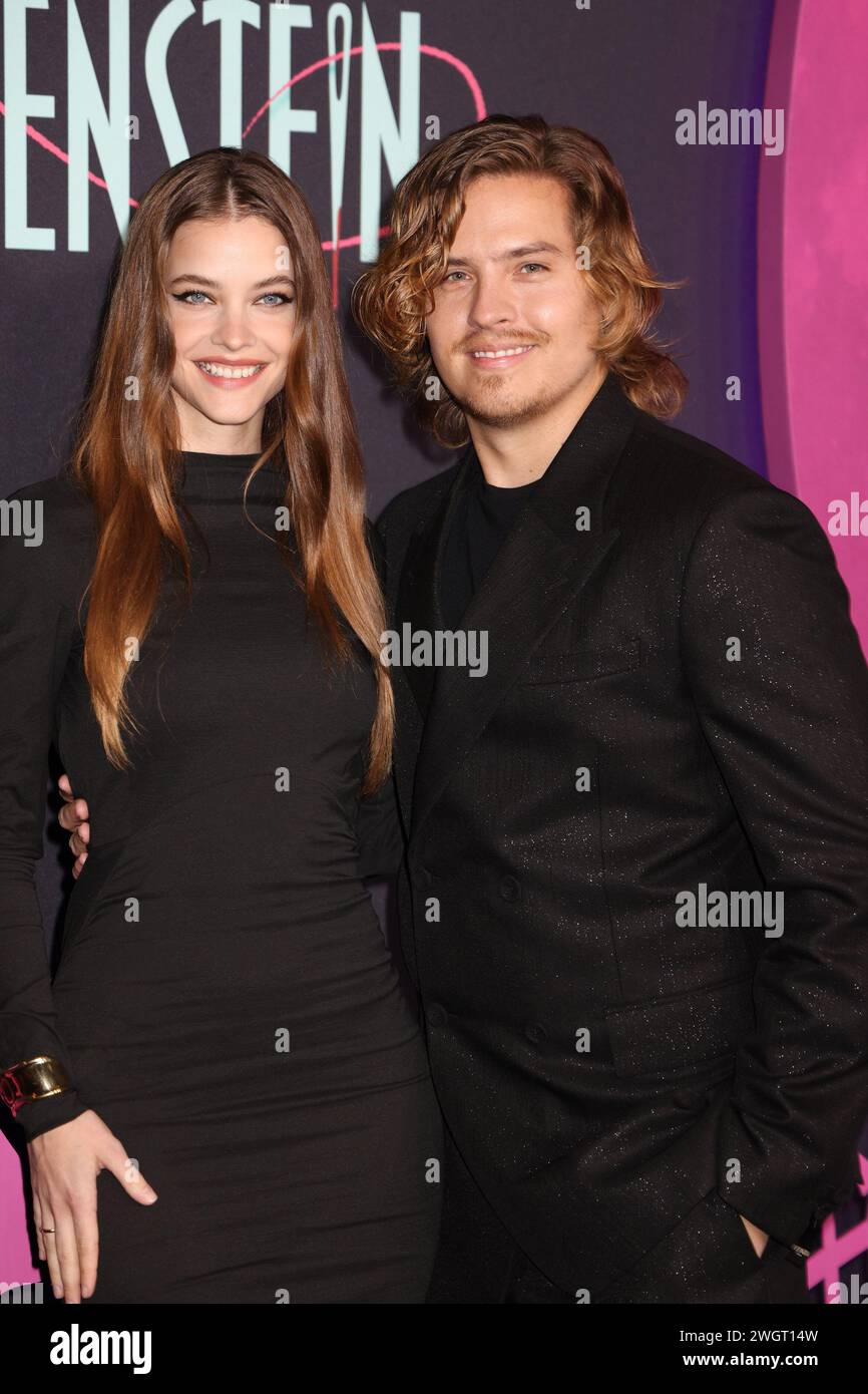 Barbara Palvin, Dylan Sprouse 02/05/2024 The Los Angeles Special ...