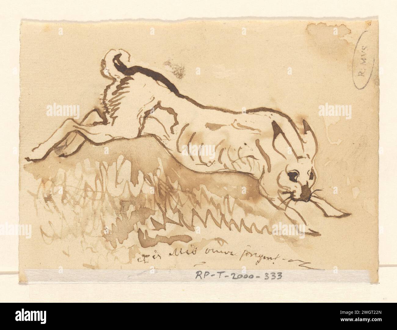 Haas, Johannes Taventrate, 1840 - 1880 drawing paper. ink pen / brush ...