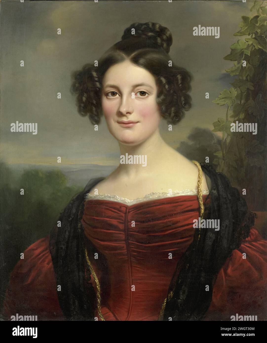 Catharina Annette Fraser (1815-92), Jan Adam Kruseman, 1834 painting ...