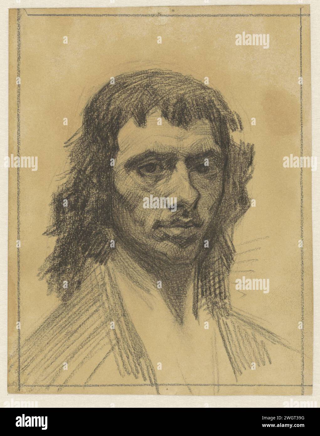 Self -portrait of Carel Fabritius, Jan Veth, After Carel Fabritius ...