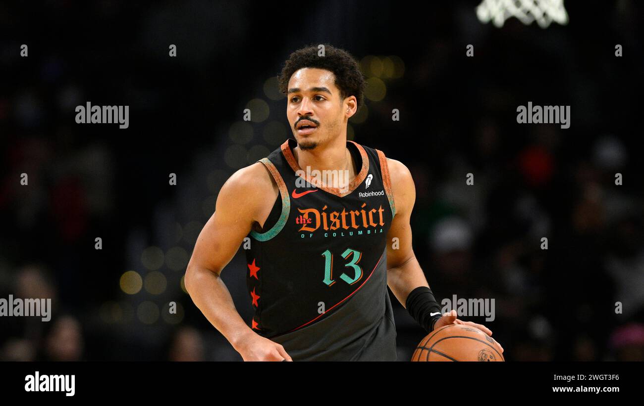 Washington Wizards guard Jordan Poole (13) in action during the first ...