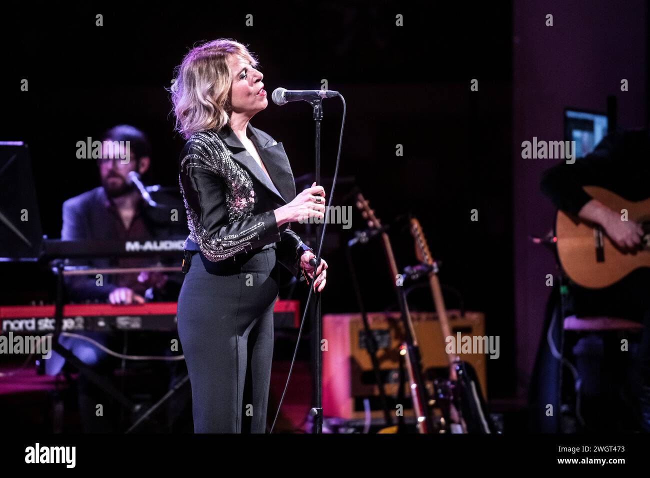 Sole Giménez performing at Palau de la Música, Barcelona 26 Jan. 2024 ...