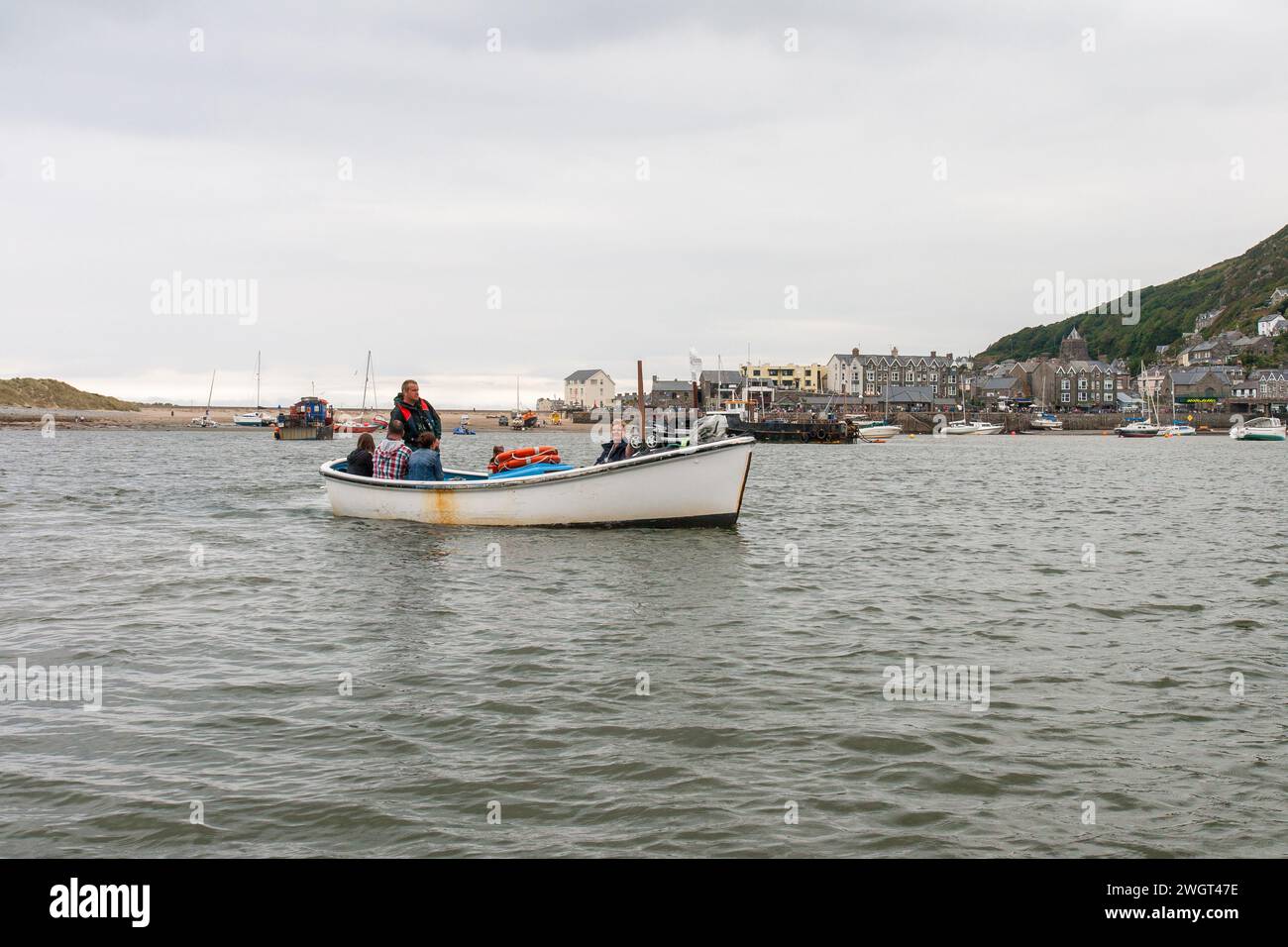 A Barmouth ferry, Gwynedd Wales Stock Photo - Alamy