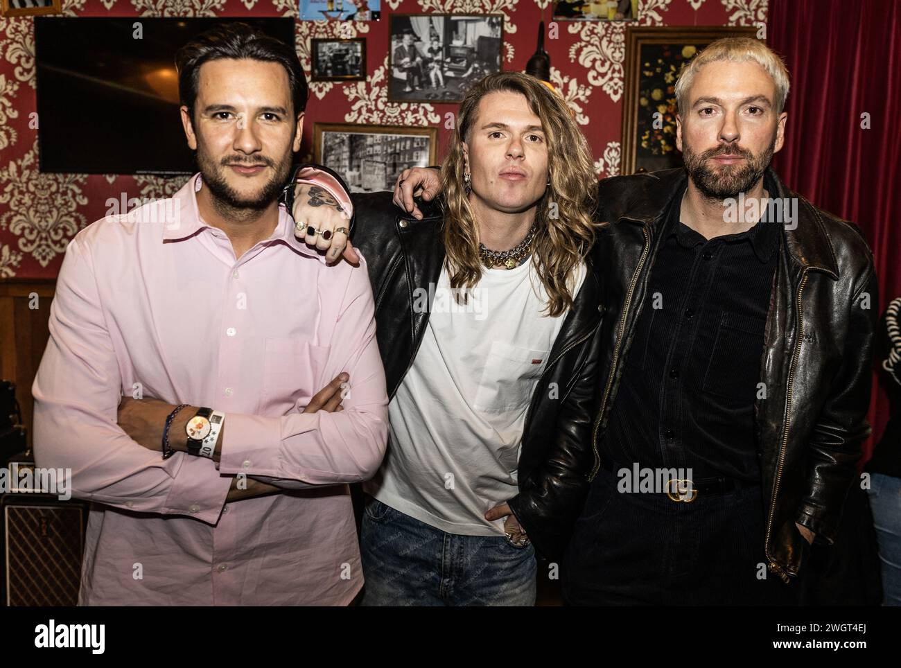 AMSTERDAM - (L-R) Yuki Kempees, Jordy and Sander Huisman of Kriss Kross ...