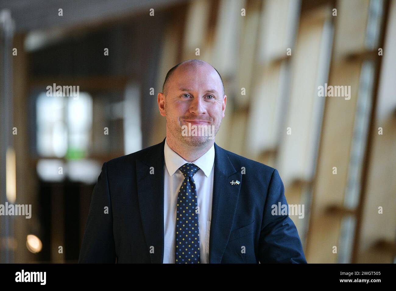 Edinburgh Scotland, UK 06 February 2024. Neil Gray MSP at the Scottish ...
