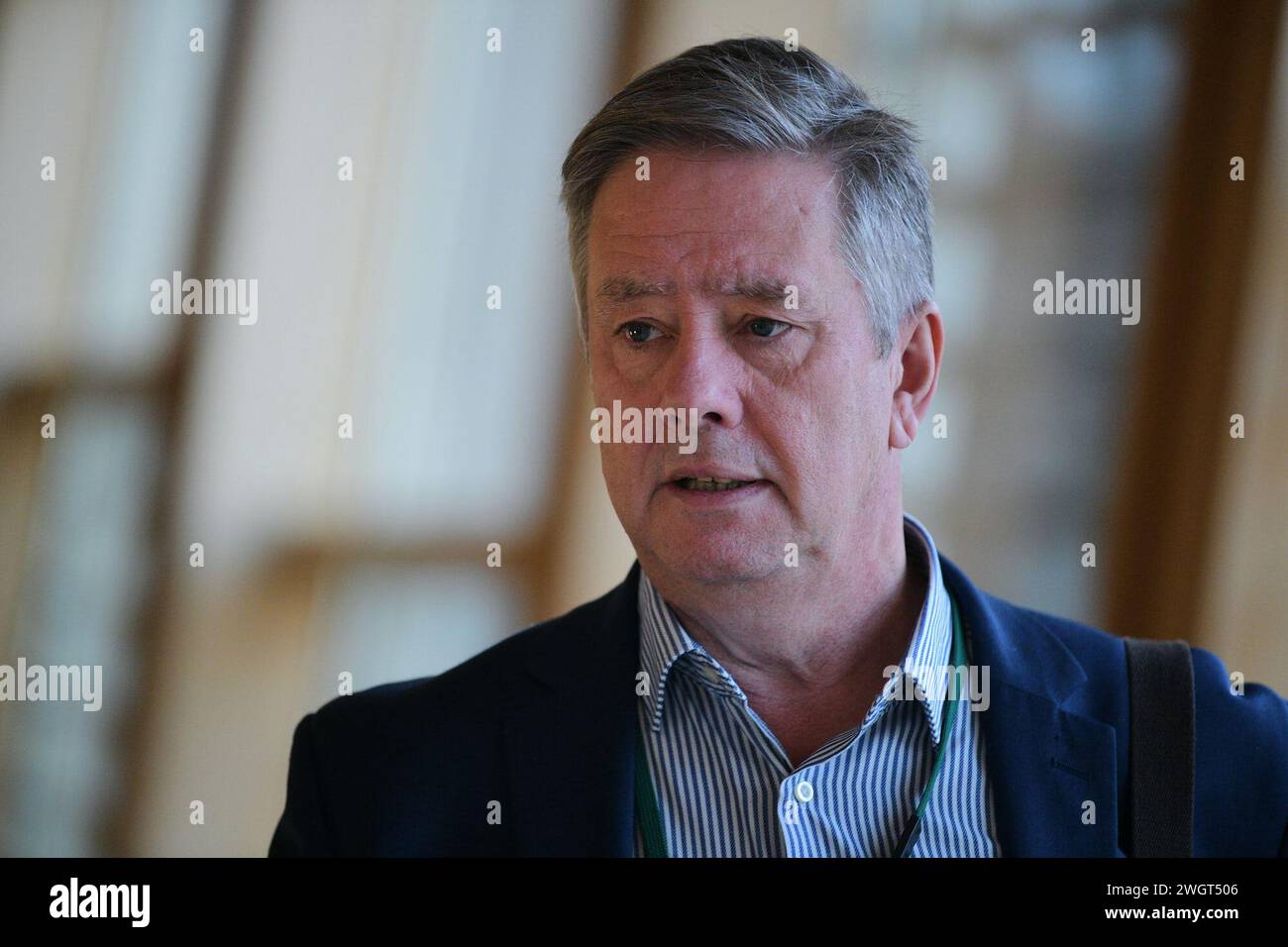 Edinburgh Scotland, UK 06 February 2024. Keith Brown MSP at the ...